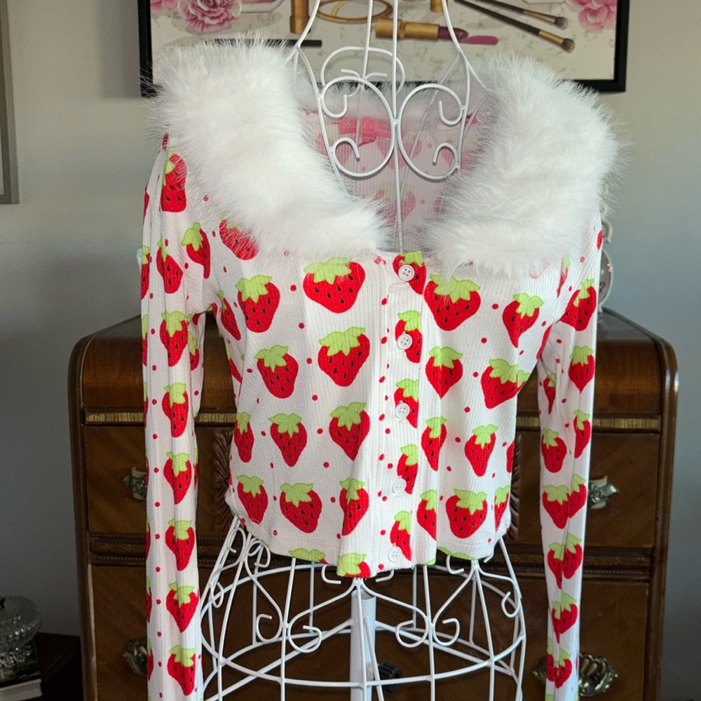 Dolls Kill Strawberry Shortcake Collab Strawberry Det… - Gem